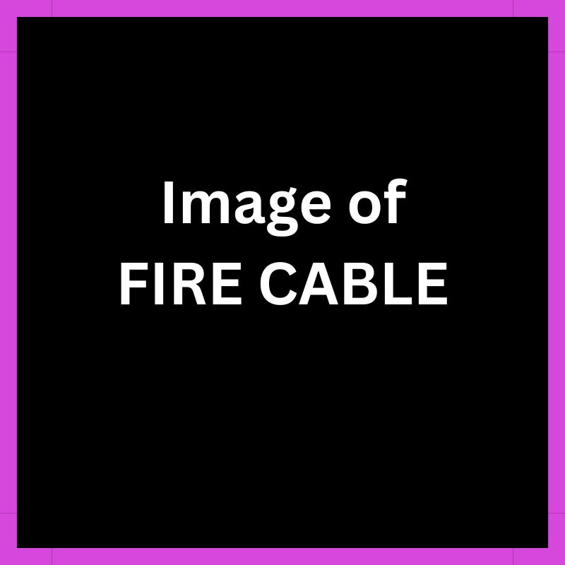 Fire Cable - Tekin Industries